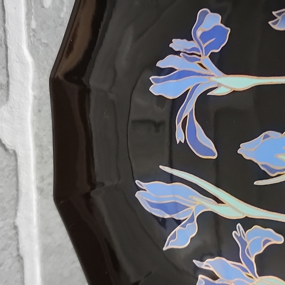 Otagiri | Accents | Otagiri Blue Iris Vintage Plate | Poshmark